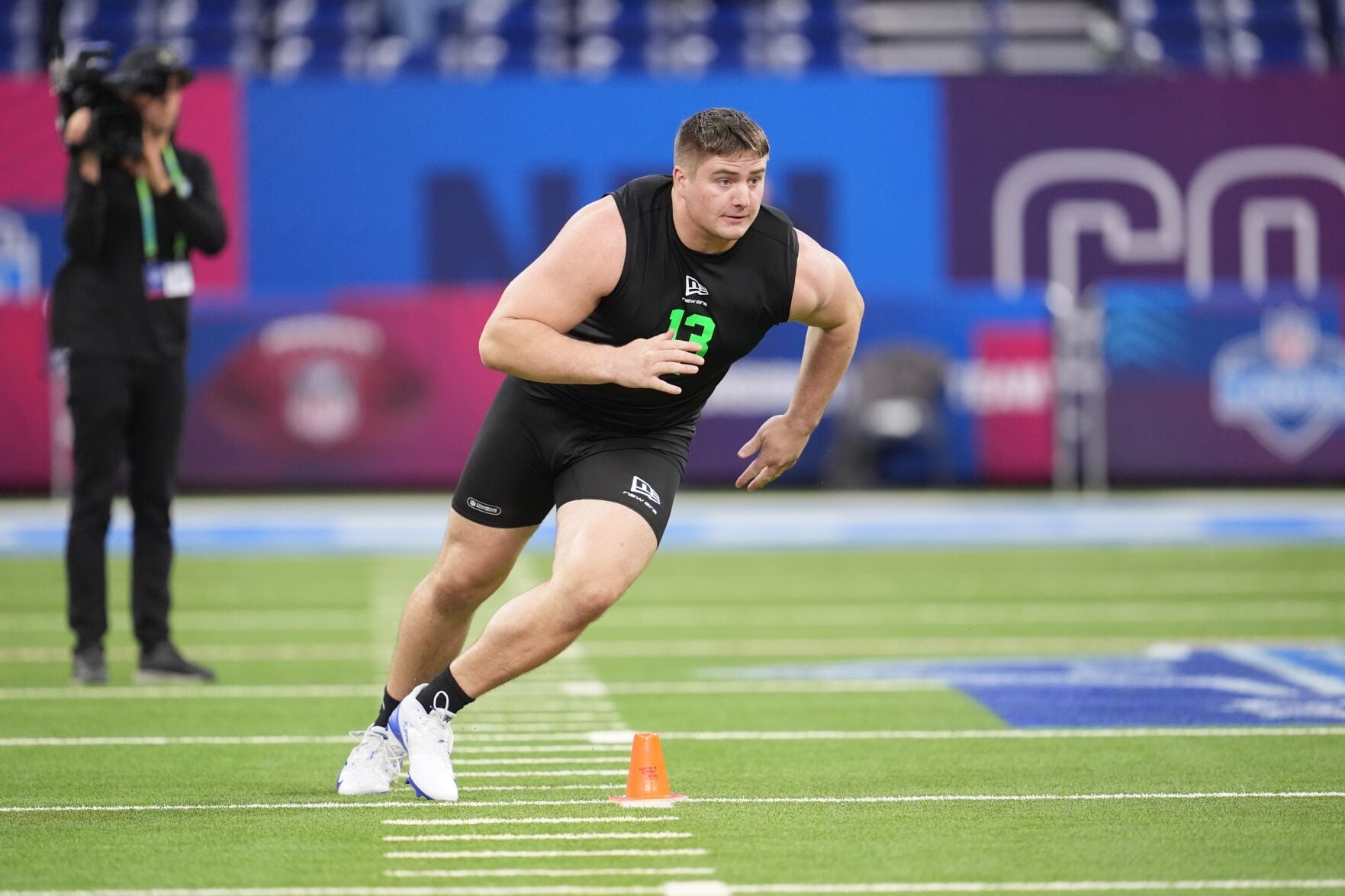 Former Bronco Kage Casey participates in NFL combine | Boise State ...