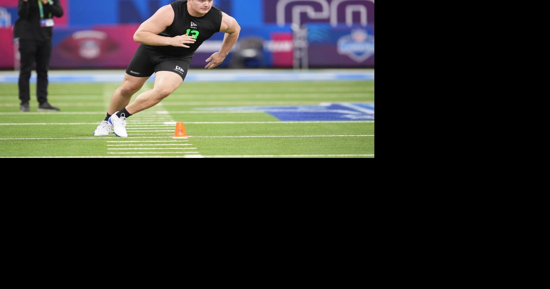 Former Bronco Kage Casey participates in NFL combine | Boise State ...