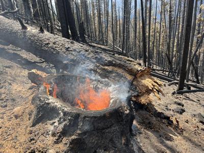Bench Lake fire classified as human-caused; more smoke could be on the ...
