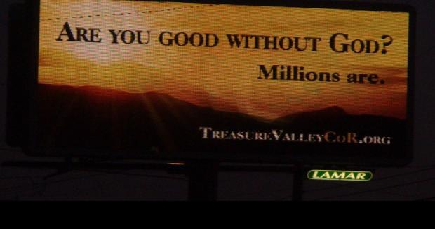 Atheist Billboard In Nampa Attracts Interest Local News