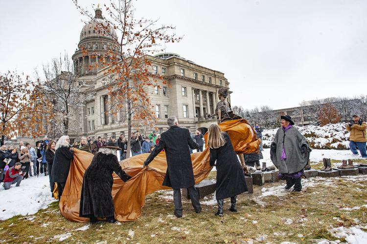 'Spirit of Idaho Women': New Idaho State Capitol sculpture honors women ...