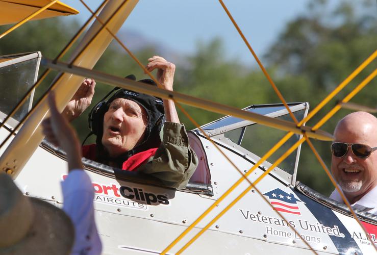 'It's magic': Veterans take to the sky with Dream Flights... | Eye on ...