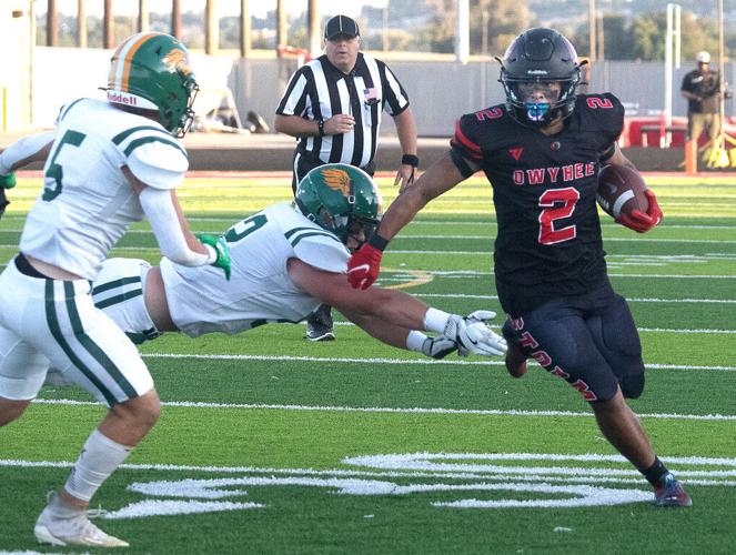 Matt Irwin throws for four touchdowns in Owyhee's win over Borah ...
