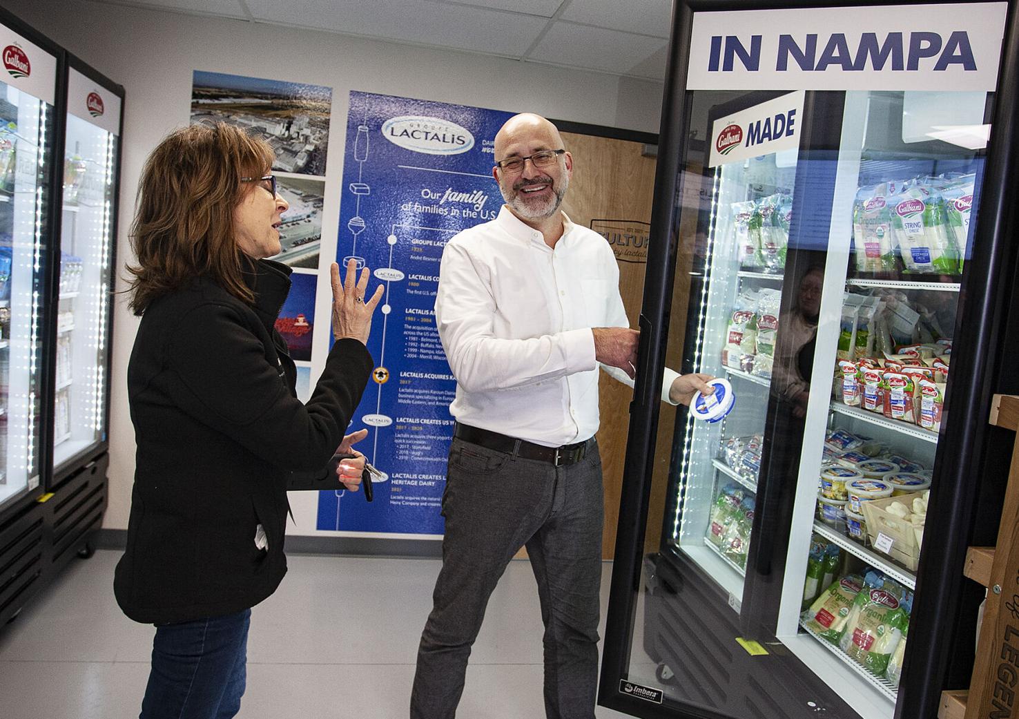 'Cultured by Lactalis': Nampa cheesemaker opens doors to the public ...