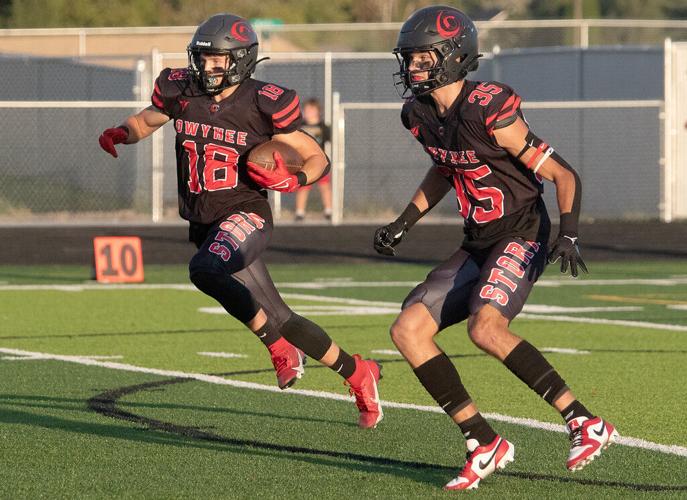 Matt Irwin throws for four touchdowns in Owyhee's win over Borah ...