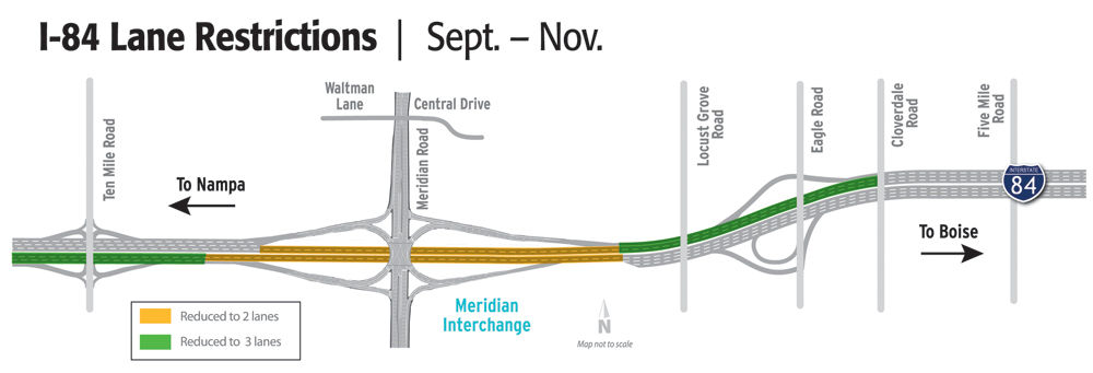 I-84 traffic jam averted as lane reduction plan changes at eleventh ...