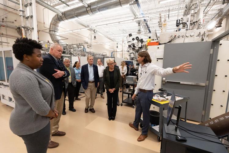 DOE secretary tours INL for clean energy and national security briefing ...