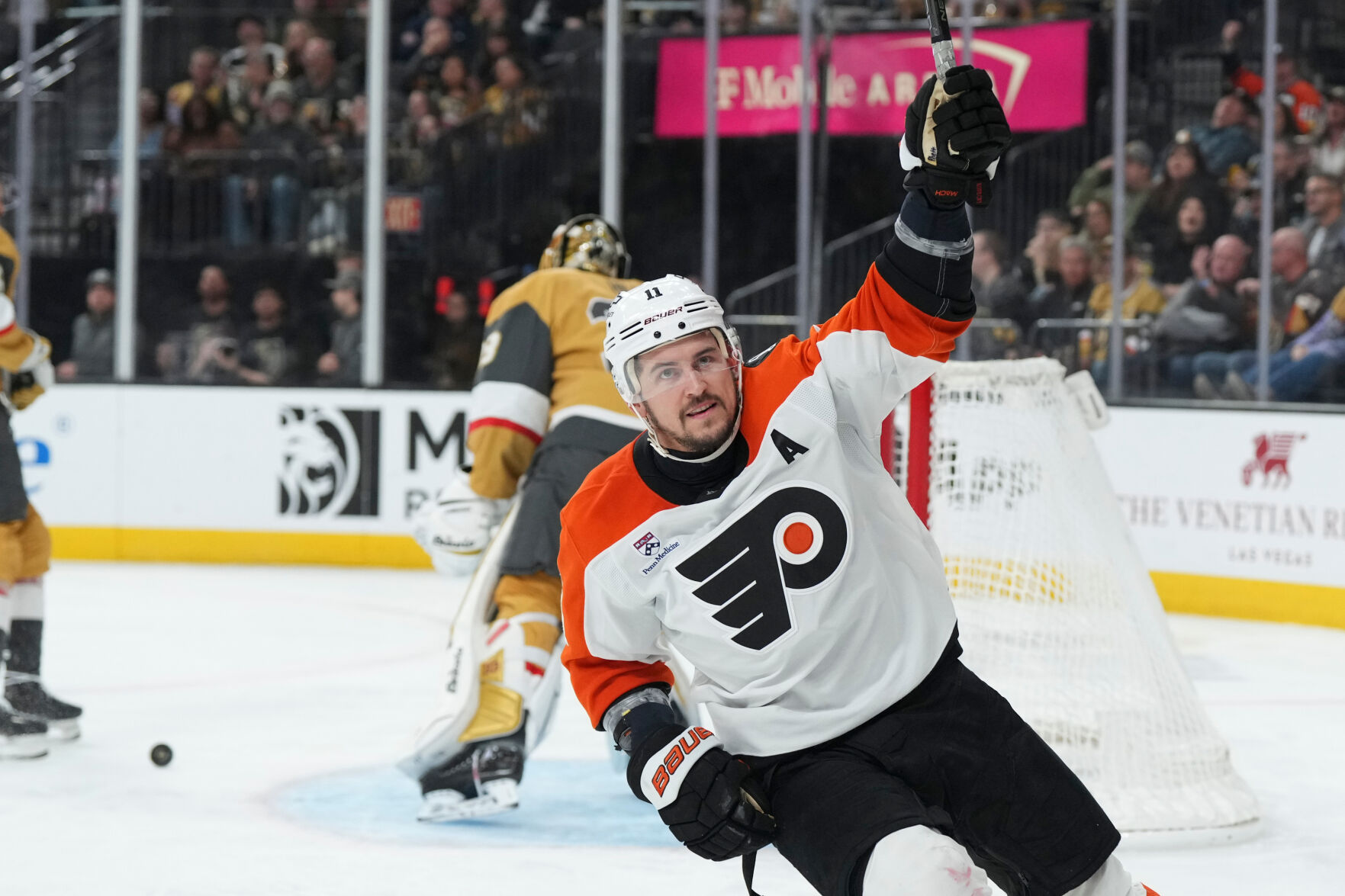 Flyers Golden Knights Hockey | National Sports | idahopress.com