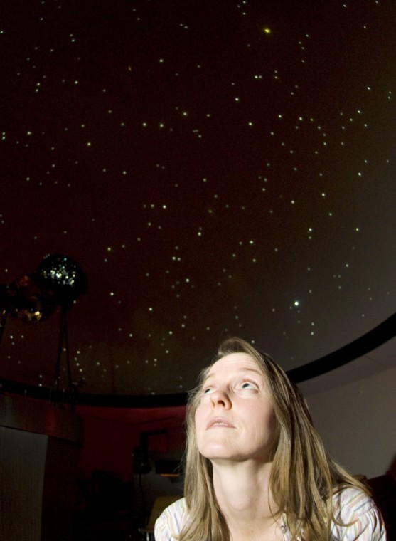 Star light, star bright: Planetarium director strives to engage ...