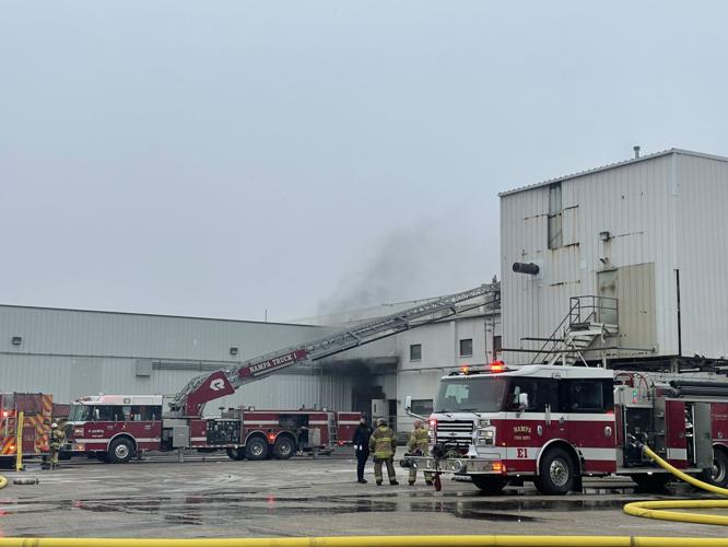 Three-alarm fire causes "decent amount of damage" to Simplot building ...