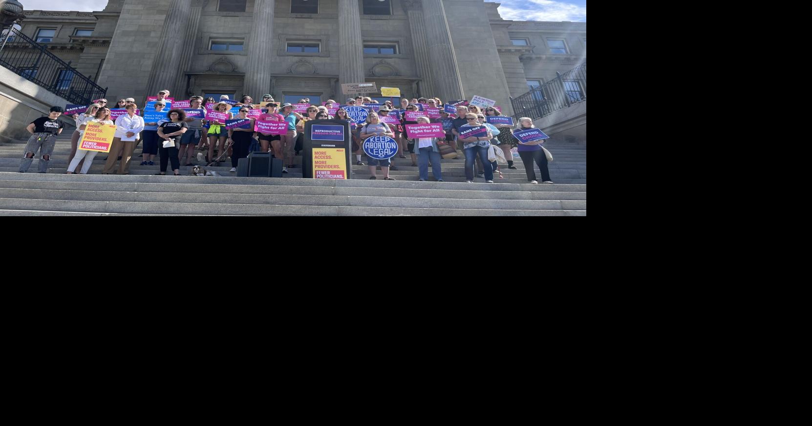 'Sad day': Abortion rights supporters mark anniversary in Boise | Local ...