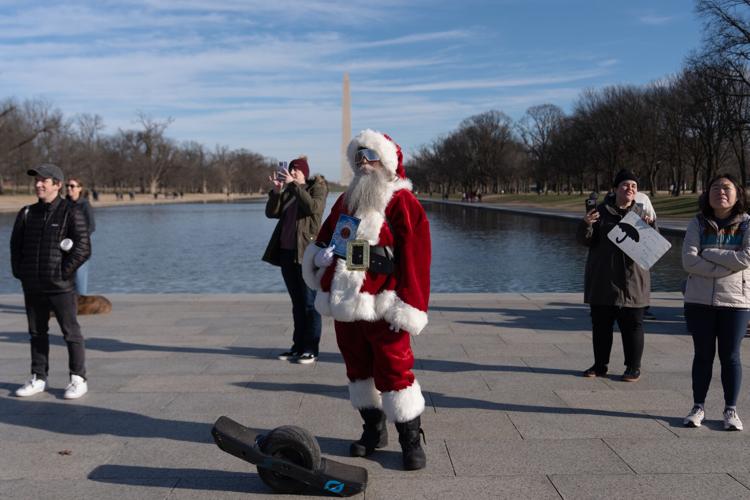 Photos show mock funeral for the penny at Lincoln Memorial | Us ...