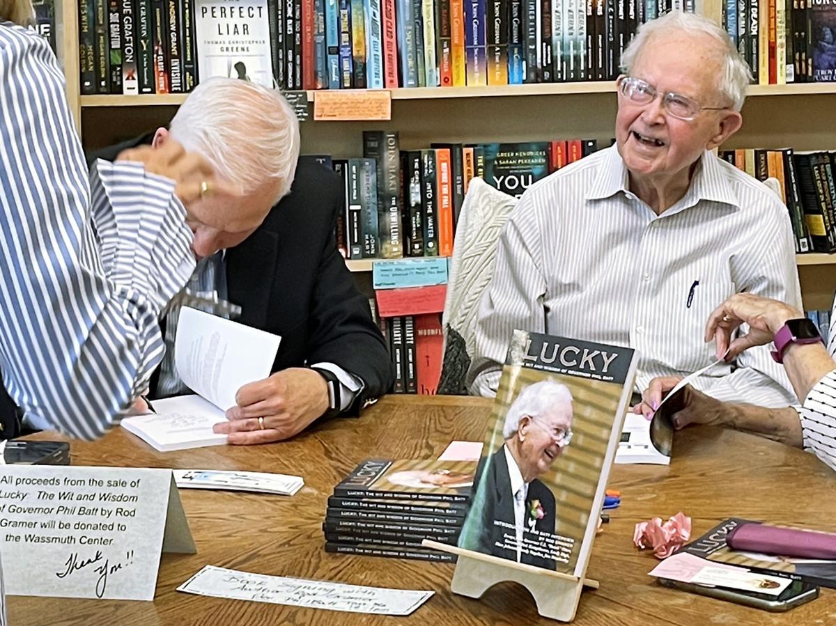 Former Gov. Phil Batt signs newly released book about his life | Local ...