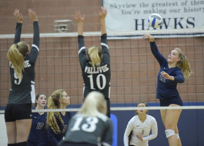 Skyview volleyball keeps conference streak intact with sweep over ...