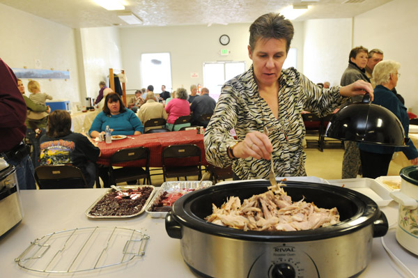 Every year, Notus holds a traditional Thanksgiving meal — and you’re ...