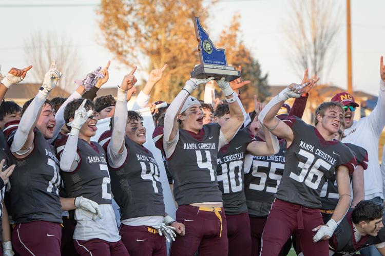 3A STATE FOOTBALL CHAMPIONSHIP: Fifth-quarter strong: Nampa Christian ...