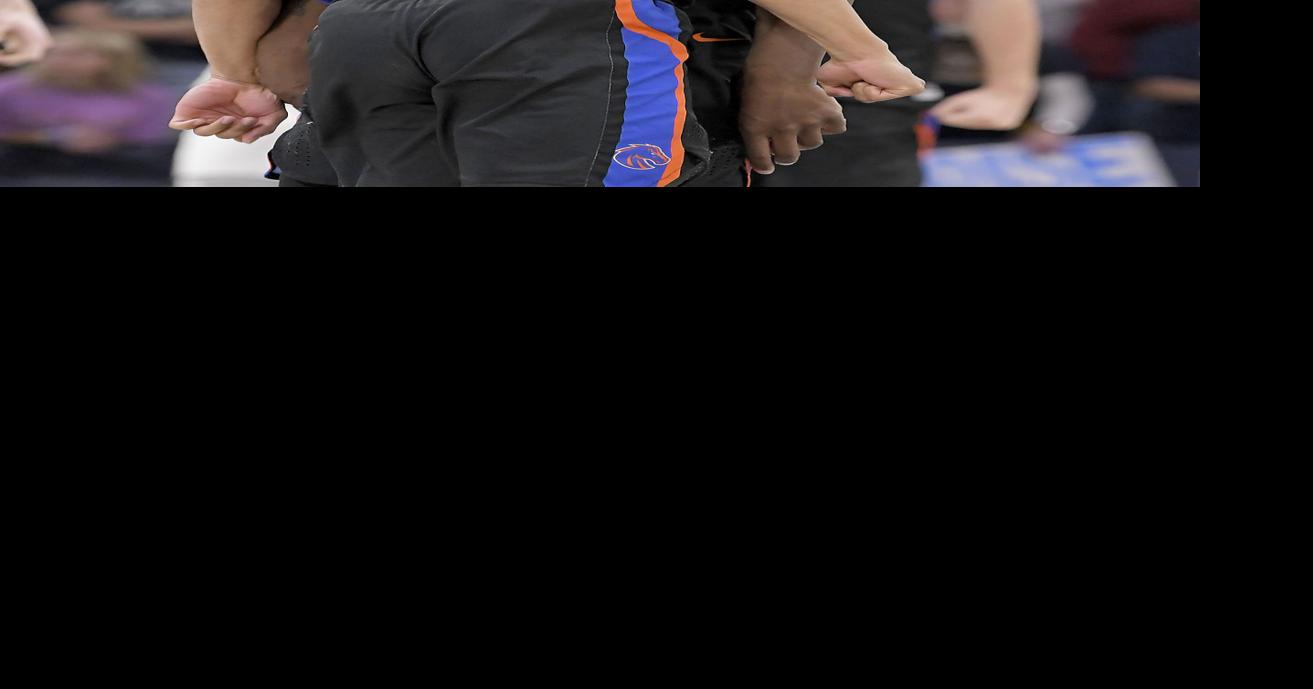 Marcus Shaver Jr's go-ahead triple lifts Boise State over Utah State ...