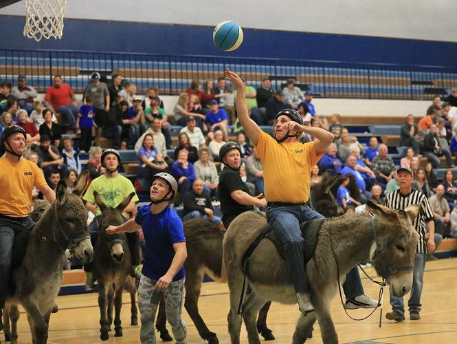 Photos: Scenes from Donkey Basketball | Idaho Press-Tribune Multimedia ...