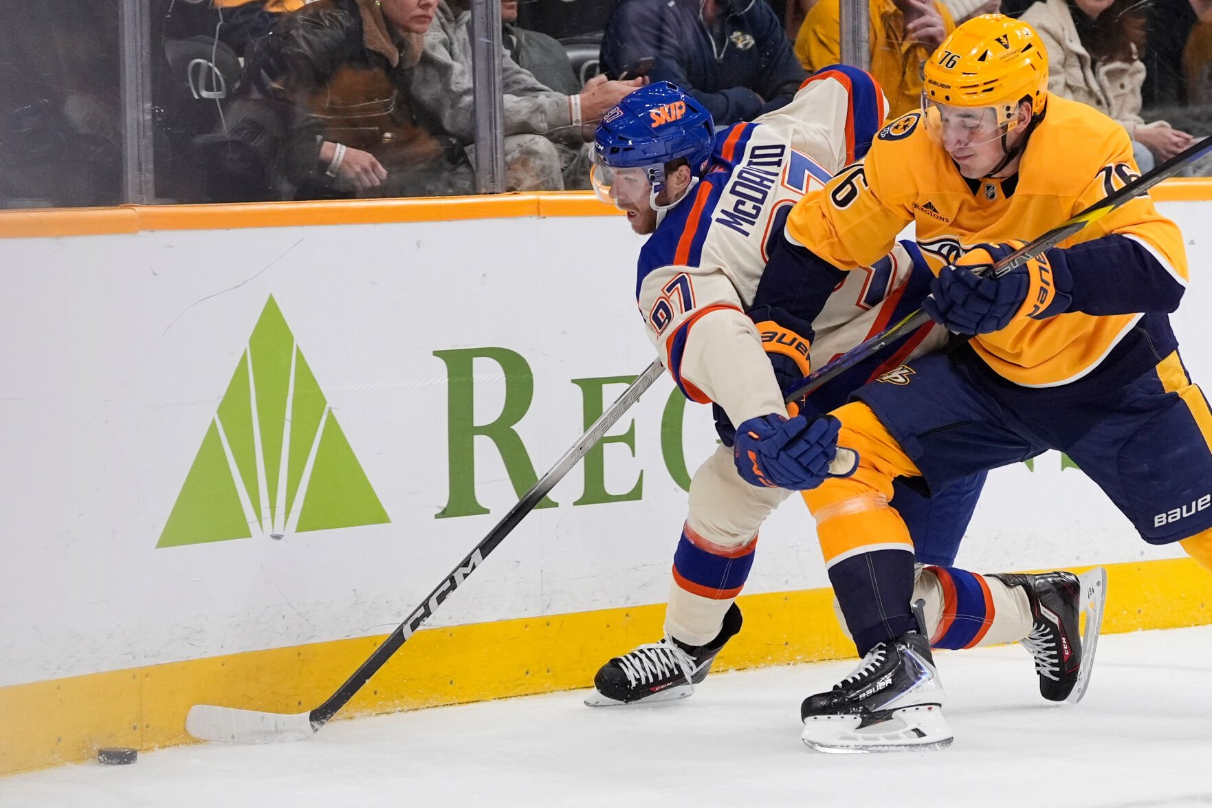 Oilers Predators Hockey | National Sports | idahopress.com