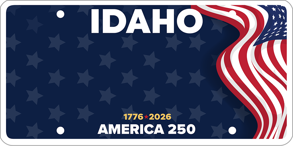 Idaho offering new license plate honoring America's 250th | Local News ...