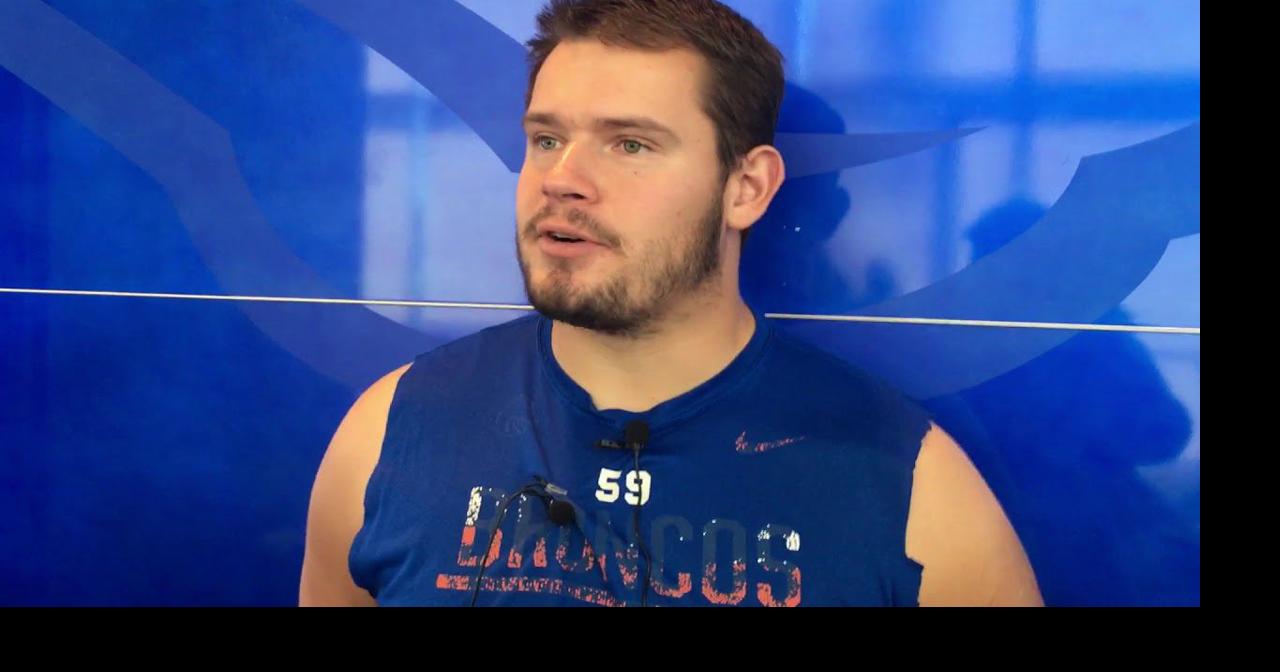Boise State center Mason Hampton previews Utah State | Idaho Press ...
