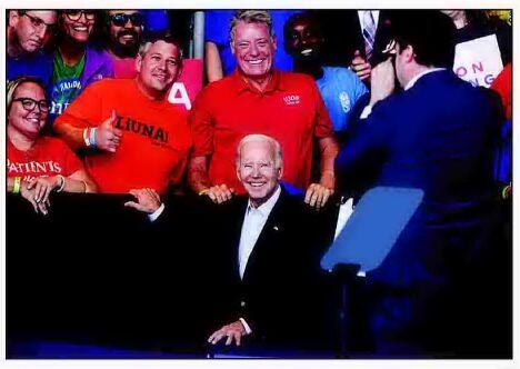 Biden assails 'Trumpies' during Labor Day battleground pitches ...