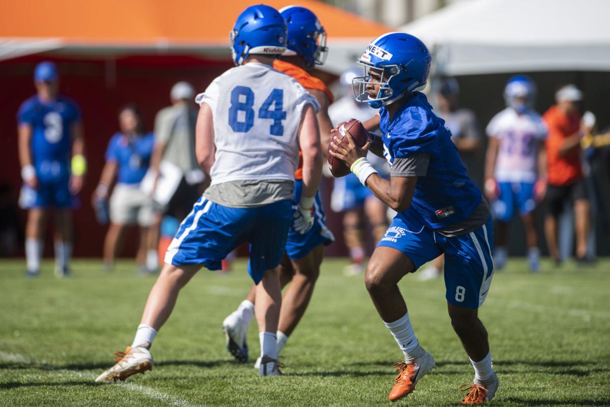 Notebook: Newcomers struggle in first practice Friday | Boise State ...