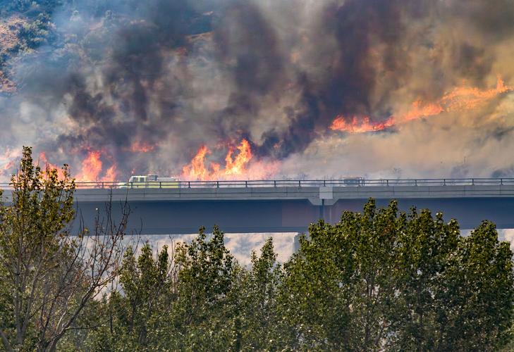 Plex fire near Micron in Boise impacting air quality, expected to be ...