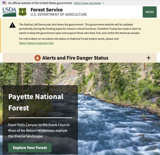 U.S. Senate candidate files complaint about government shutdown message ...