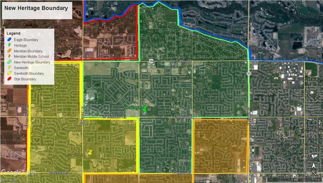 West Ada proposes boundary changes for Eagle, Heritage middle schools ...