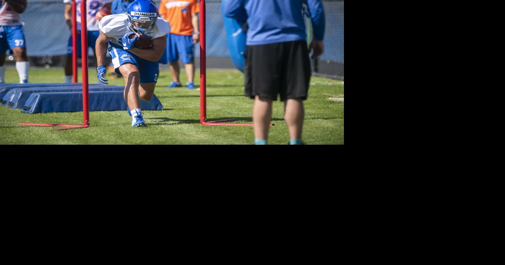 Boise State newcomers practice on the first day of fall camp | Boise ...