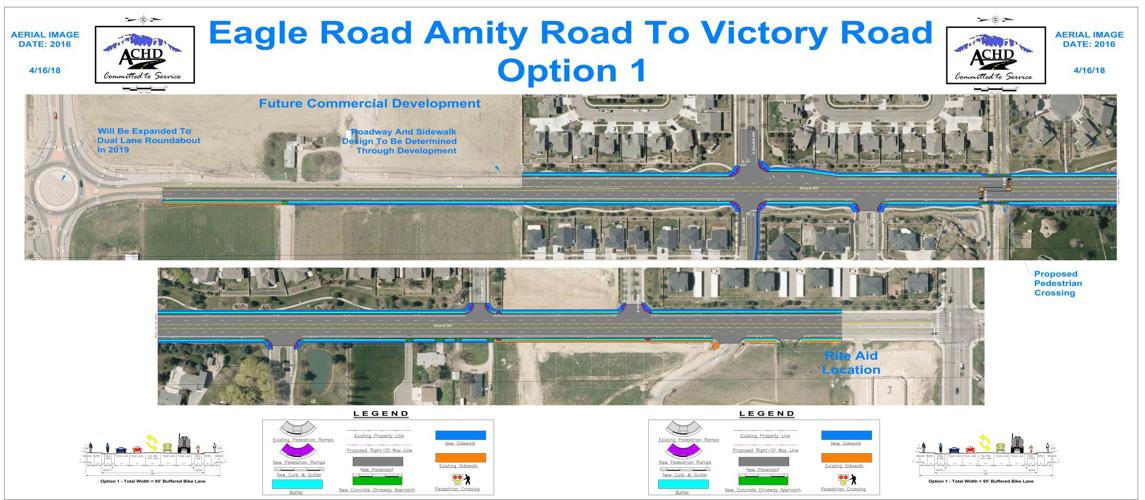 ACHD plans to widen Eagle Road, put in bike, pedestrian lanes ...
