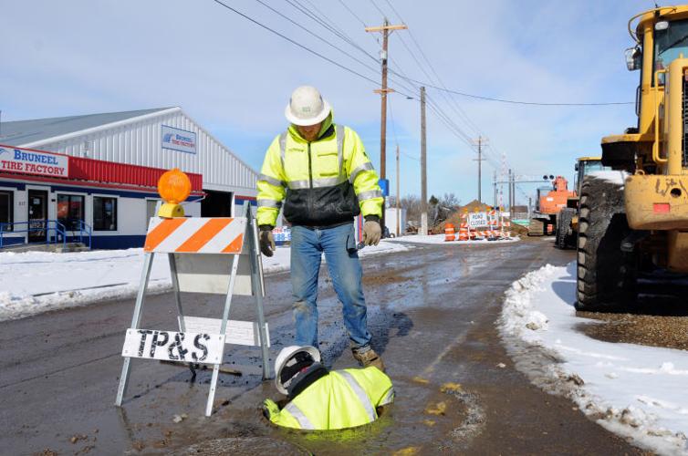 Split Corridor Project blocks traffic downtown | Local News ...