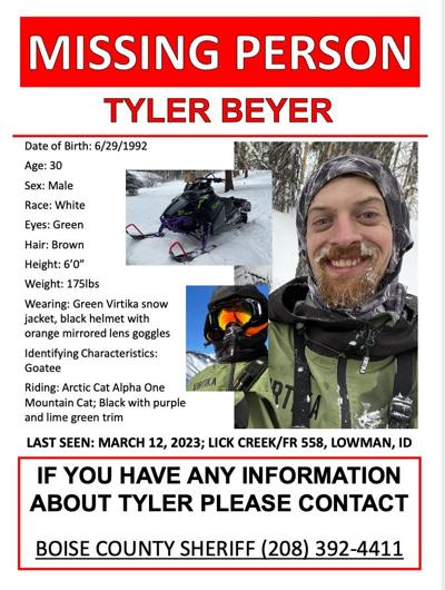 Boise County sheriff searching for missing snowmobiler | Local News ...