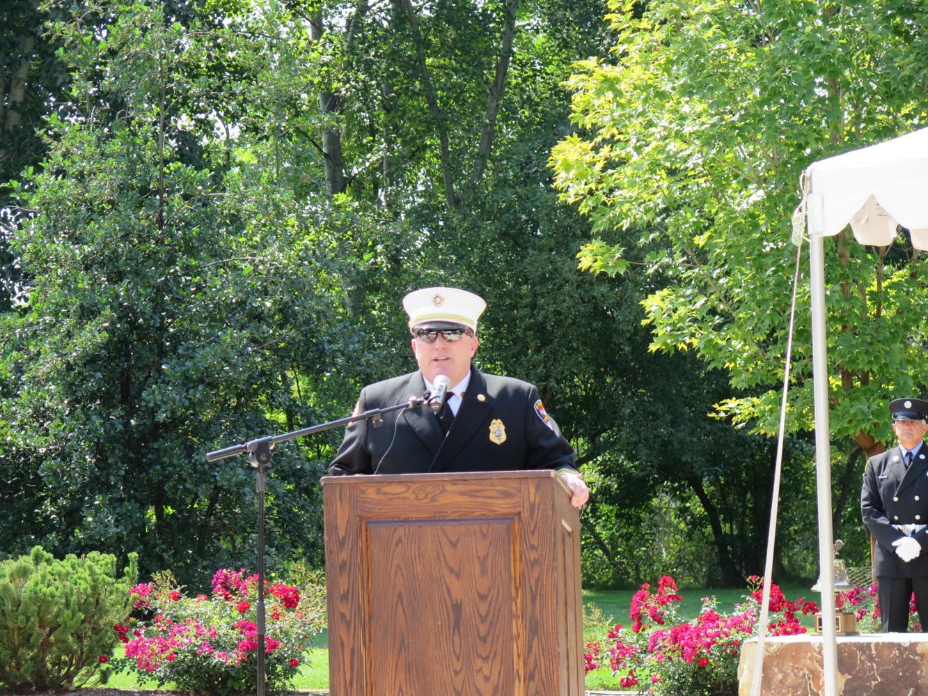 Fallen firefighters memorial offers solemn remembrance, as 9/11 ...