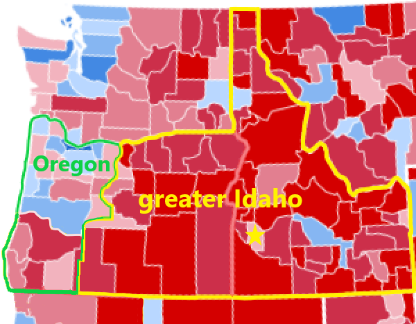 Greater Idaho seeks Trump's support to move state border | Local News ...