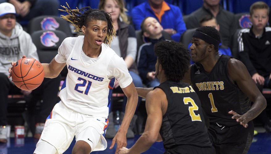 Boise State's Derrick Alston Jr. nearly perfect as Broncos crush ...
