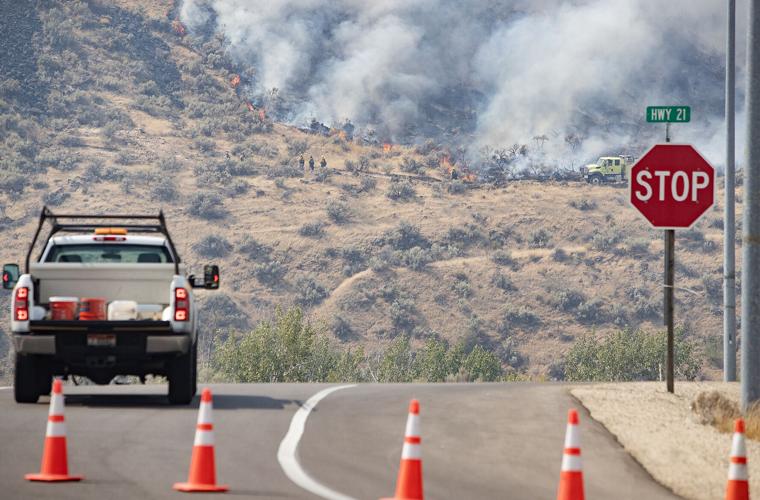 Plex fire near Micron in Boise impacting air quality, expected to be ...