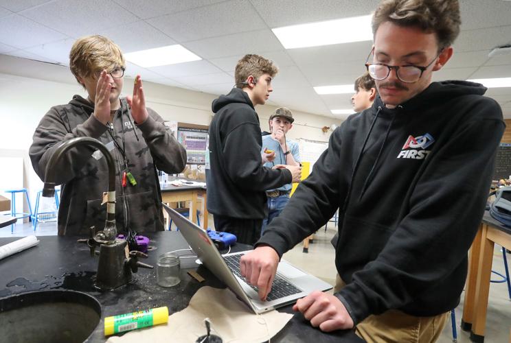 Duct tape and zip ties: Notus robotics makes way to world robotics ...