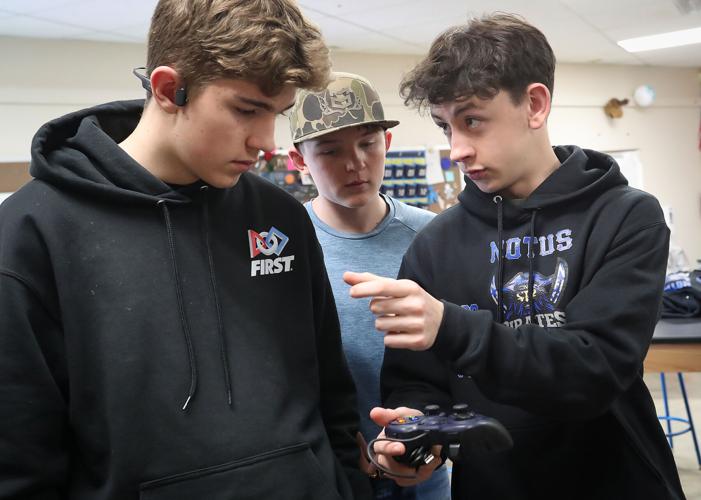 Duct tape and zip ties: Notus robotics makes way to world robotics ...