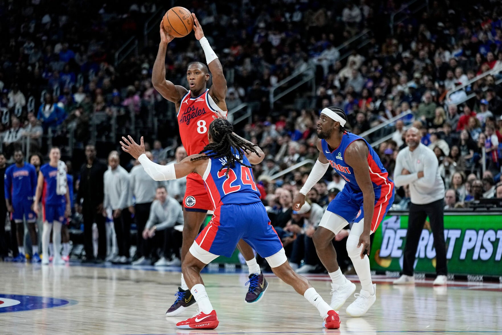 Clippers Pistons Basketball | National Sports | idahopress.com