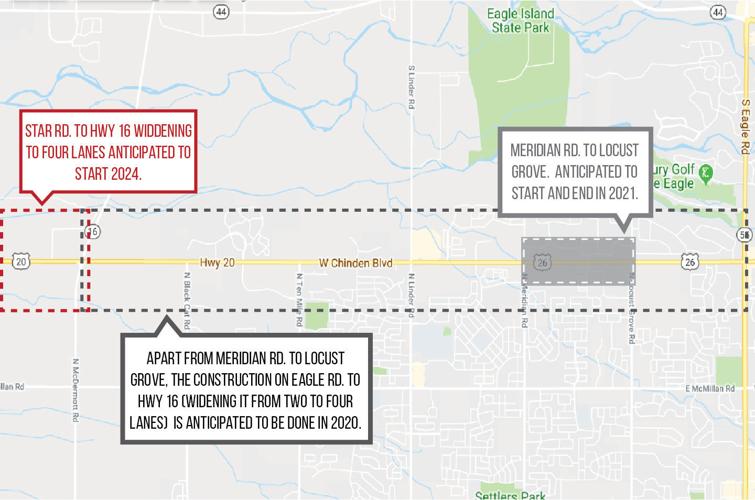 ITD to begin west Chinden Boulevard widening in 2020 | Planning ...