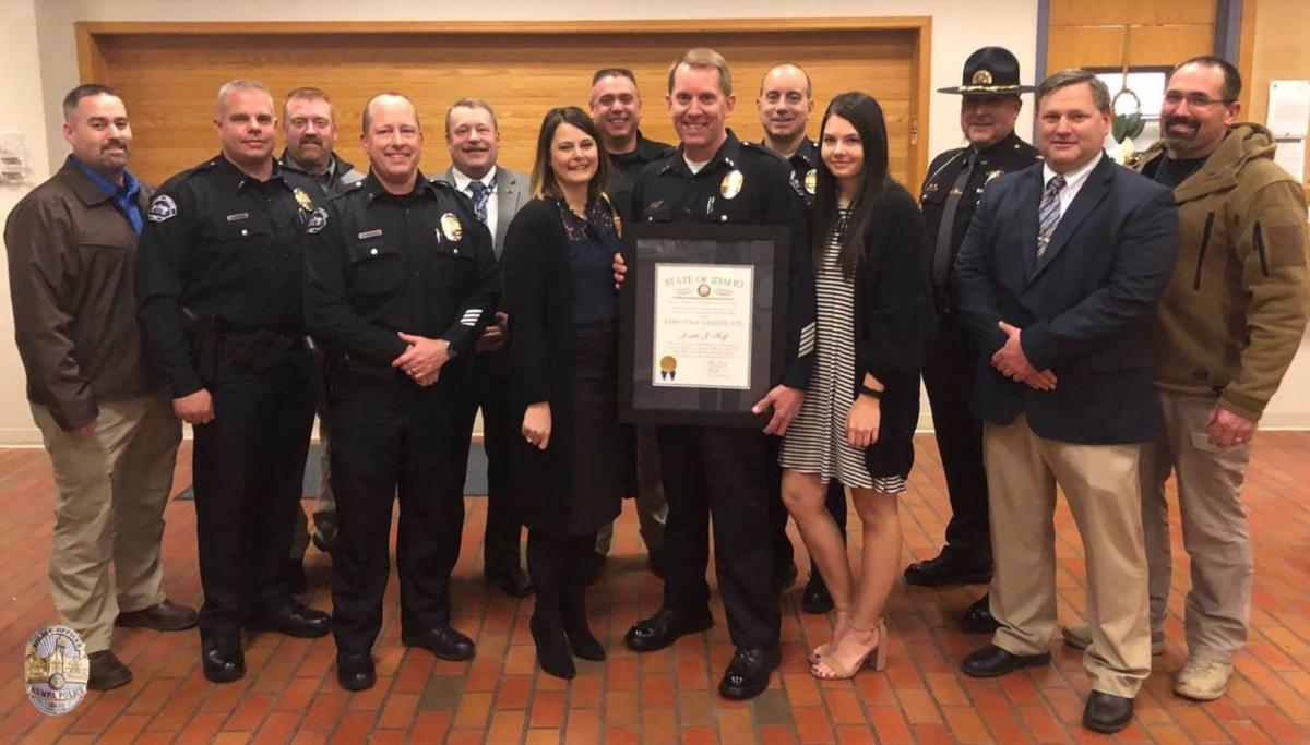 Nampa Police Chief receives highest certification | Health | idahopress.com