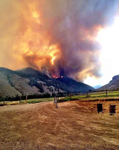 High winds fuel Lodgepole fire near Challis | State news | idahopress.com