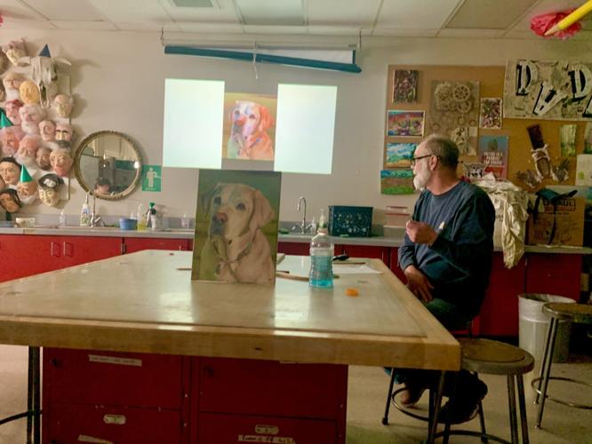 Still life: Terry Vineyard paints a picture of a working artist for ...