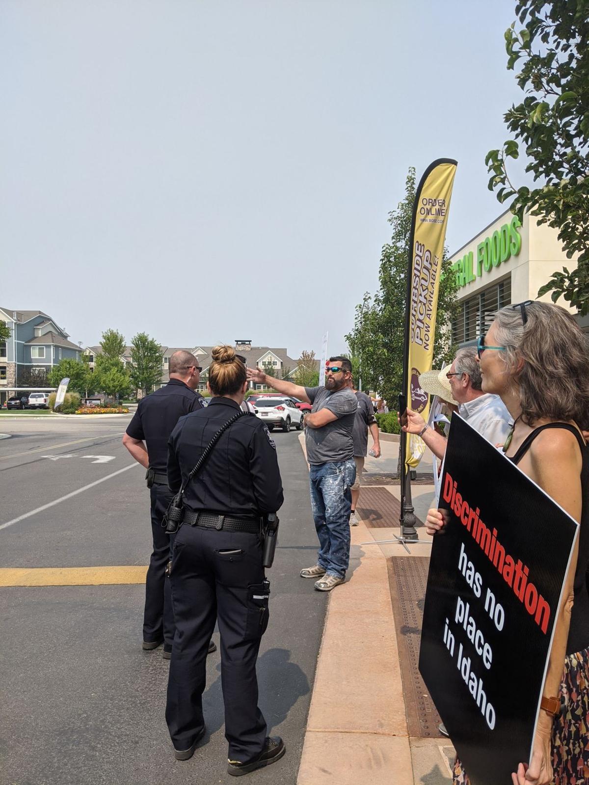 Meridian Police respond to anti-mask protest | Local News | idahopress.com