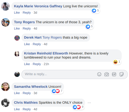 Sparkles sparks outrage: Could a unicorn become CWI's new mascot ...