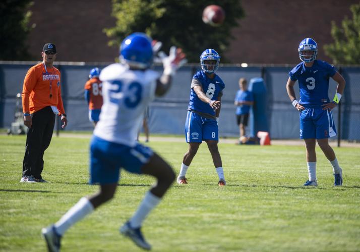 Boise State newcomers practice on the first day of fall camp | Boise ...