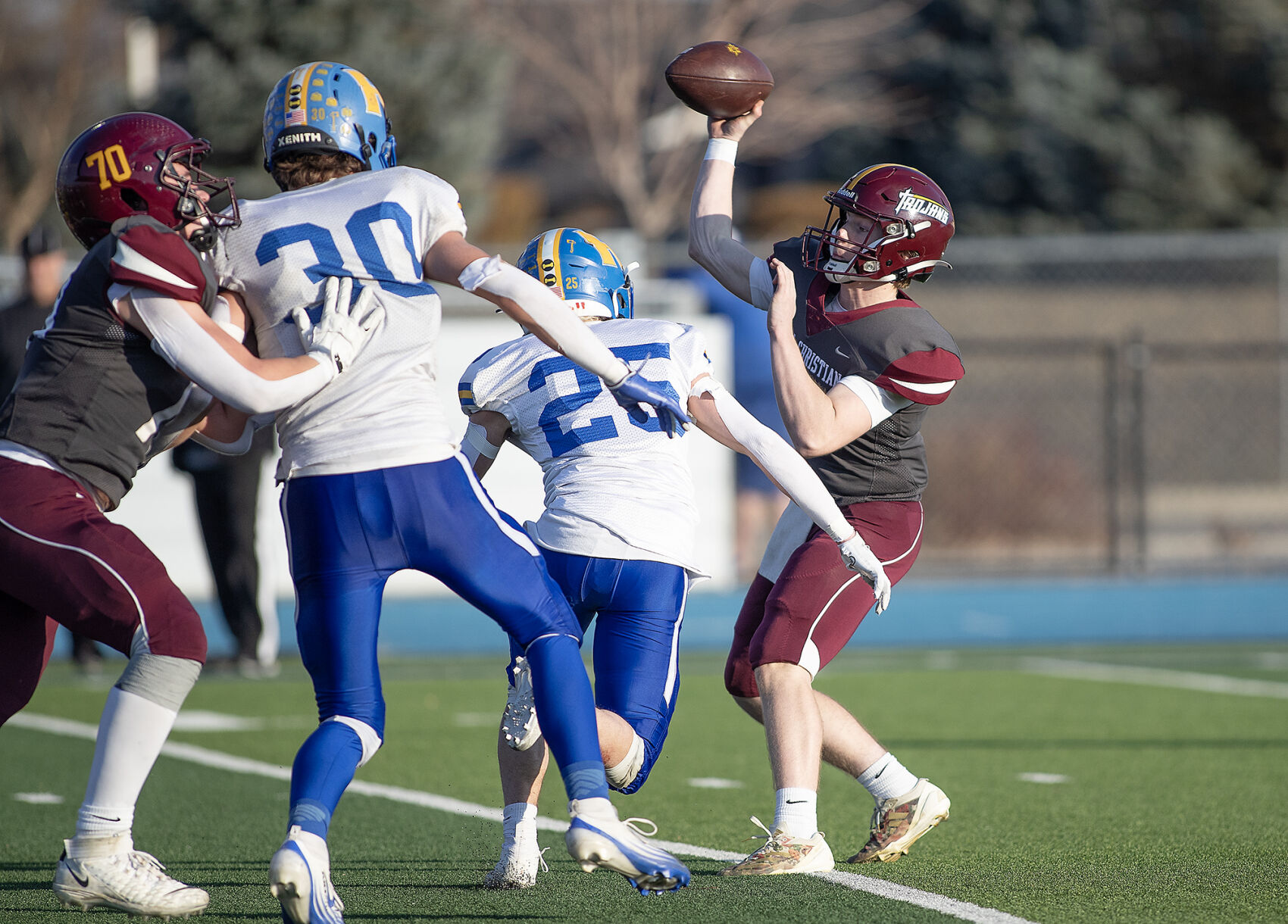 3A STATE FOOTBALL CHAMPIONSHIP: Fifth-quarter strong: Nampa Christian ...