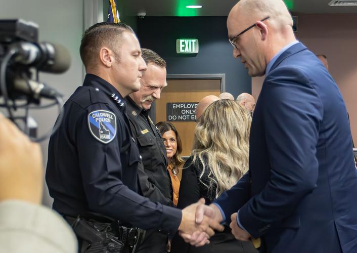 Newly sworn-in mayor, city council members welcomed with full room at ...